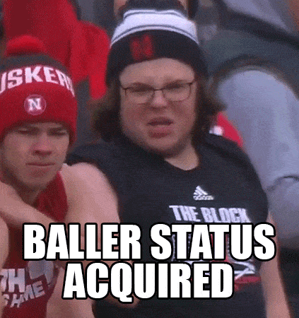 Nebraska Baller Gif | Find the best Husker GIFs on MyHusker