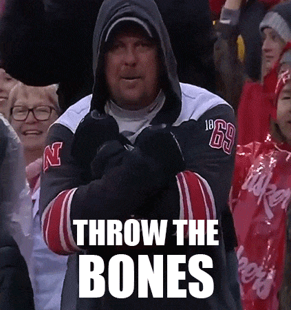 Throw the bones Gif | Find the best Husker GIFs on MyHusker