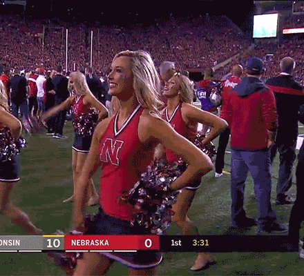 Nebraska Spirit Squad Gif | Find the best Husker GIFs on MyHusker